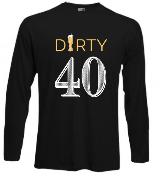 Лонгслів Dirty 40 beer - купити в Києві | інтернет-магазин Maikoff
