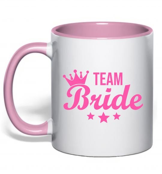 Чашка з кольоровою ручкою Team bride crown - купити в інтернет-магазині ...
