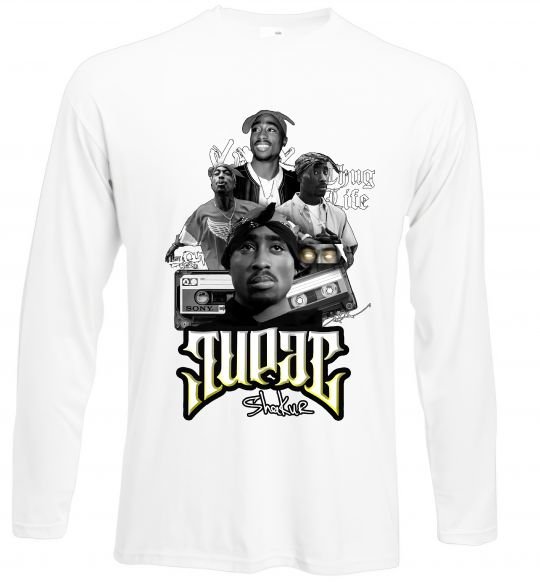 Лонгслів Tupac Collage - купити в інтернет-магазині Maikoff
