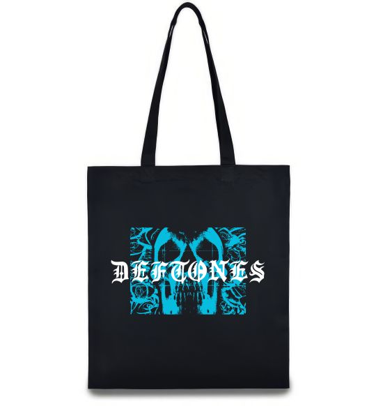 Еко-сумка Deftones blue skull - купити в інтернет-магазині Maikoff